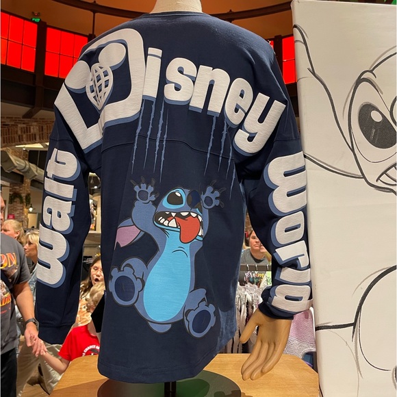 Disney | Shirts | Disney Stitch Spirit Jersey Wdw 224 | Poshmark